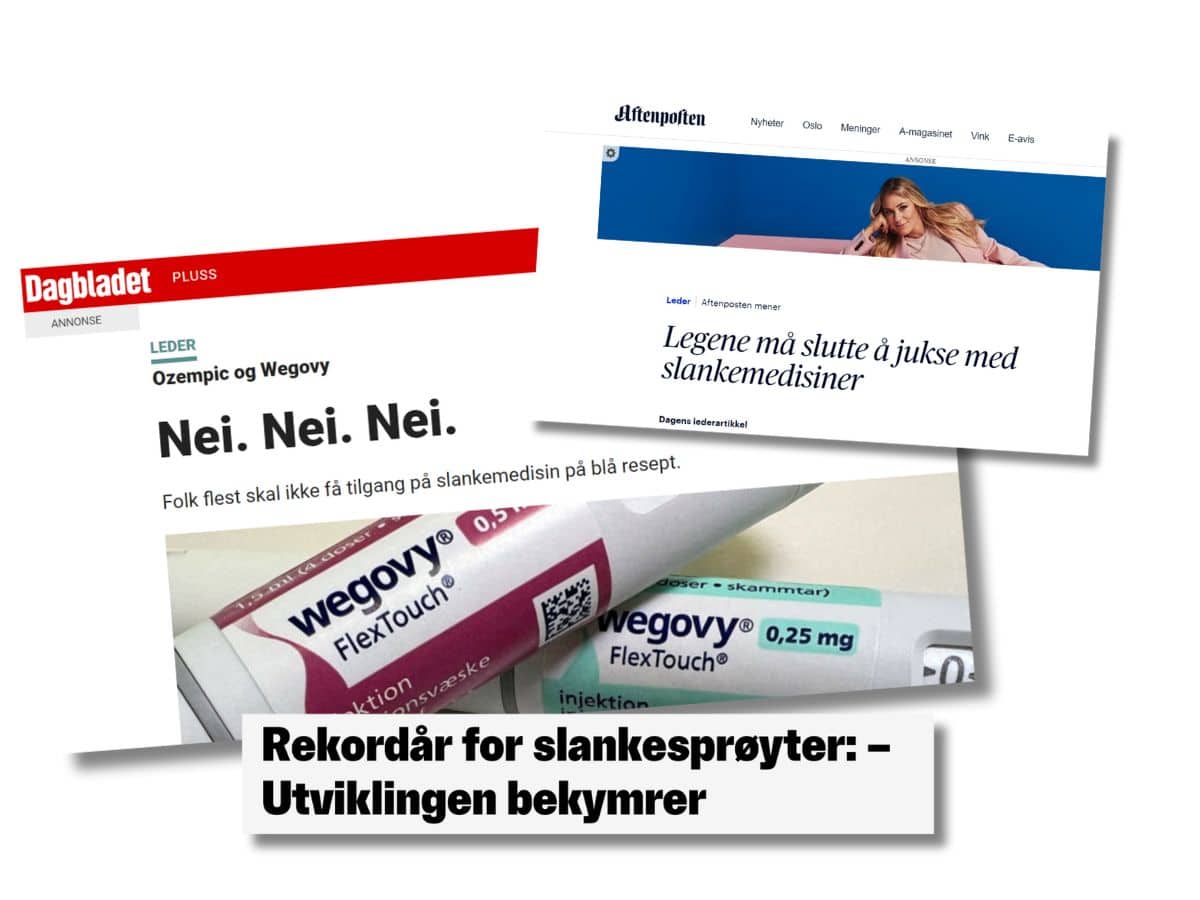 Medisin: Wegovy. Bivirkning: Skam - Mentalt Perspektiv